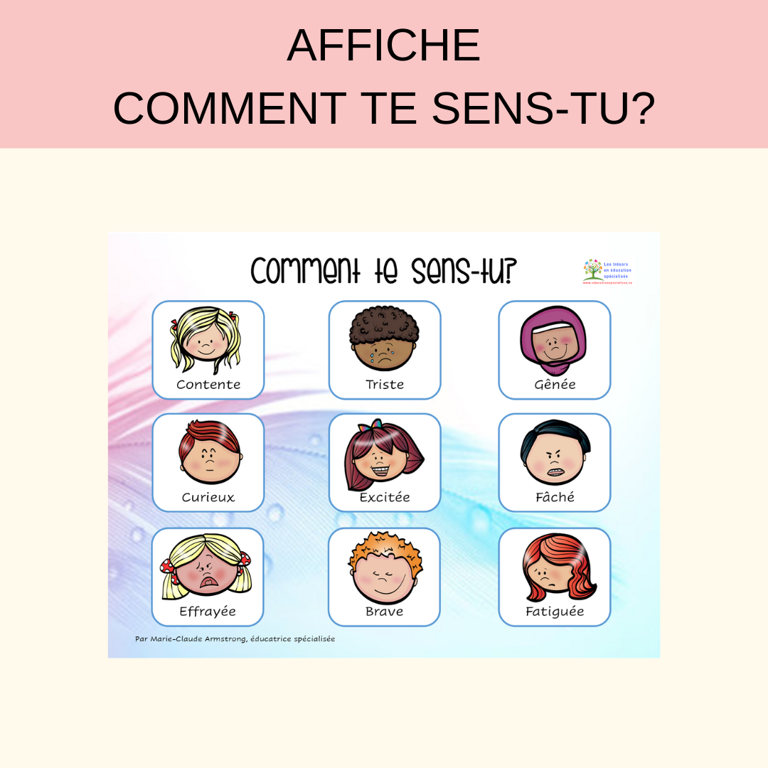 Comment te sens-tu? – Les trésors en éducation spécialisée
